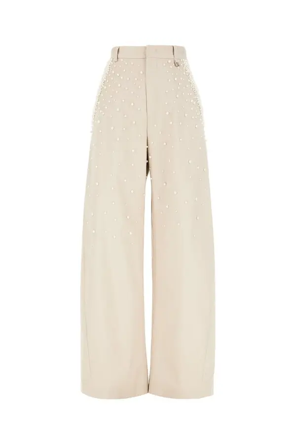Giuseppe Di Morabito Embellished Wide-leg Trousers - Multicolor