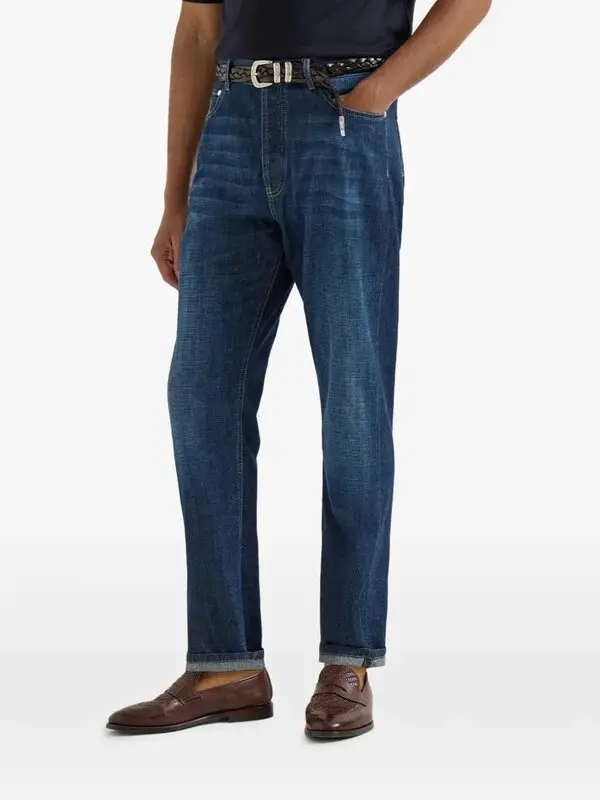 Brunello Cucinelli Denim Pants - Multicolor