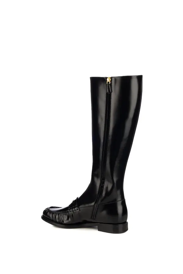 Prada Knee High Boots - Multicolor