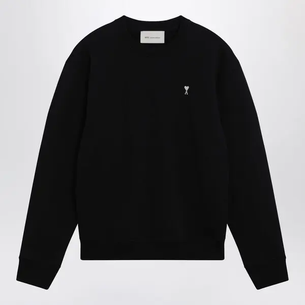 Ami De Coeur Crewneck Sweatshirt - Black