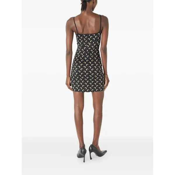 MARINE SERRE Moon Print Day Dress