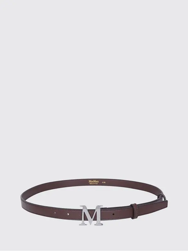 Max Mara Leather Belt - Brown