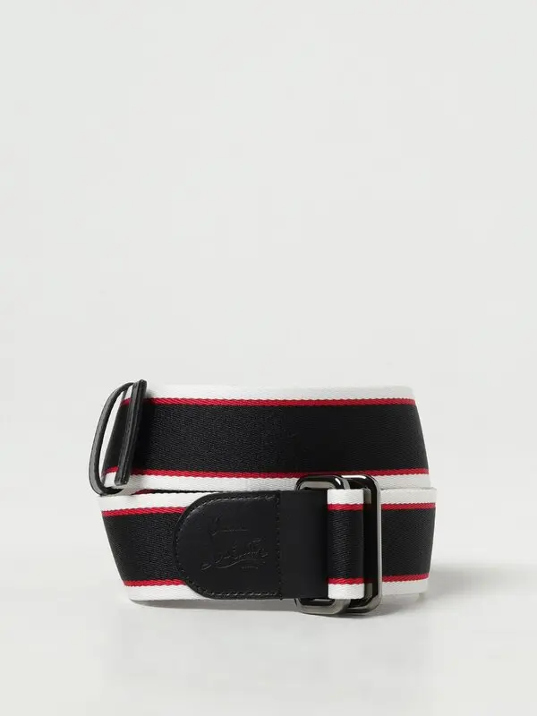 CHRISTIAN LOUBOUTIN Wide Belt - Black