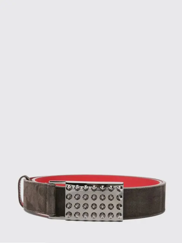 CHRISTIAN LOUBOUTIN Embellished Belt - Black