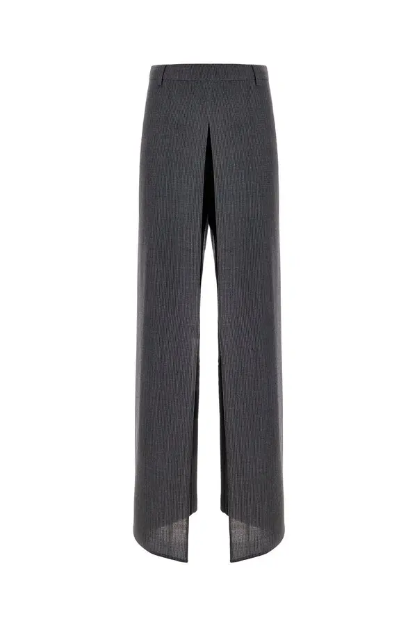 Fendi Striped Wide-leg Trousers - Multicolor