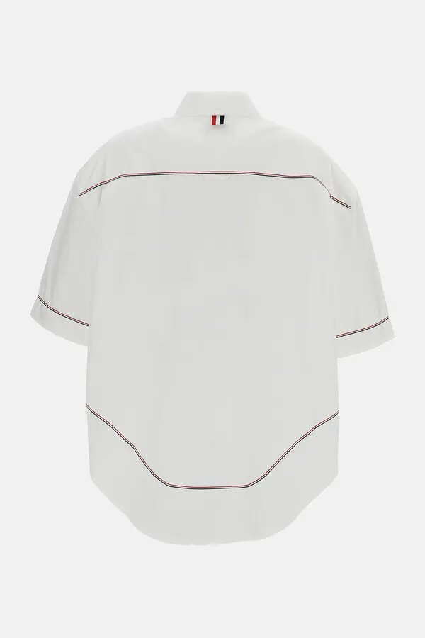 Thom Browne Short Sleeve Oversized Shirt