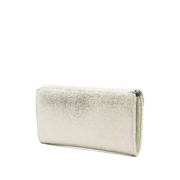 Stella McCartney Grey Clutch Bag With Silver-tone Hardware