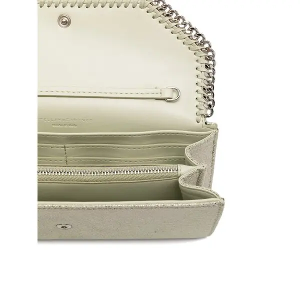 Stella McCartney Grey Clutch Bag With Silver-tone Hardware