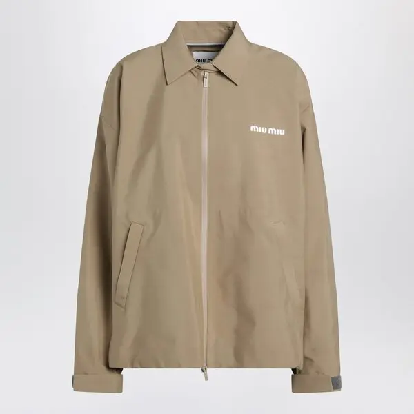 Miu Miu Technical Canvas Windbreaker