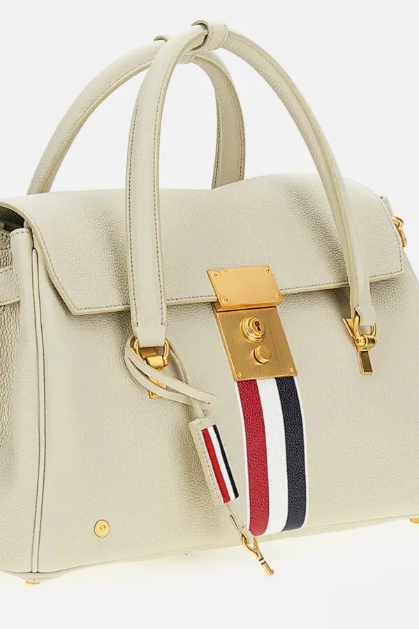 Thom Browne Bolton Bag In Soft Pebble Grain Leather