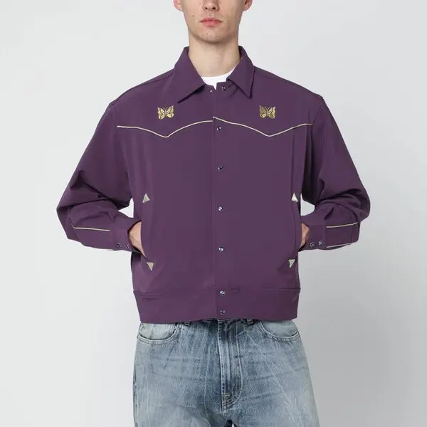 Needles Shirt With Yellow Embroidery