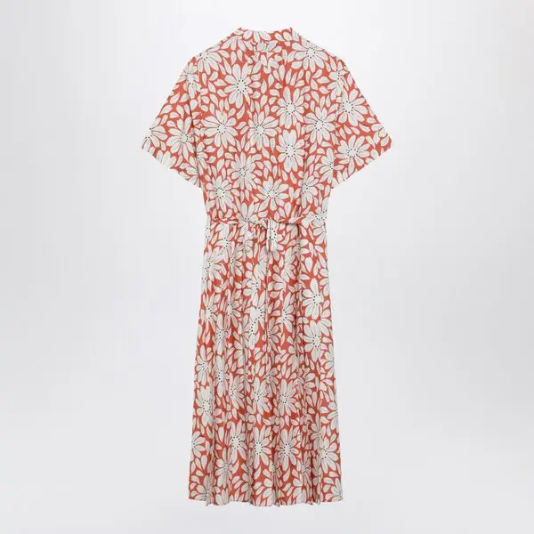 Prada Floral Print Shirt Dress