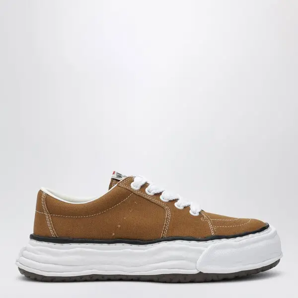 Mihara Yasuhiro Eric Canvas Low Top Sneakers - Brown