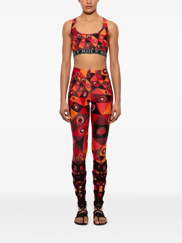 Emilio Pucci Printed Bralette - Multicolor