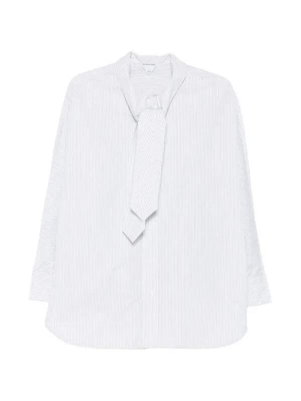 Bottega Veneta Striped Cotton Shirt - Multicolor