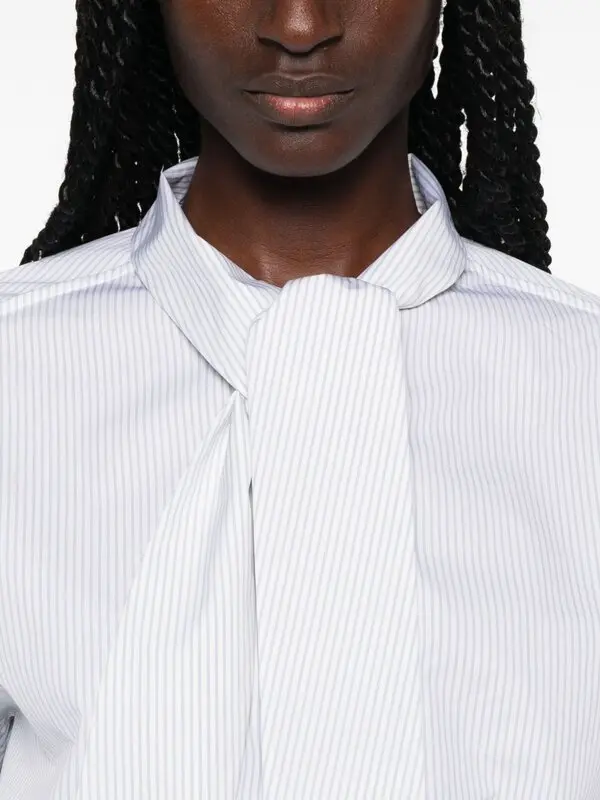 Bottega Veneta Striped Cotton Shirt - Multicolor