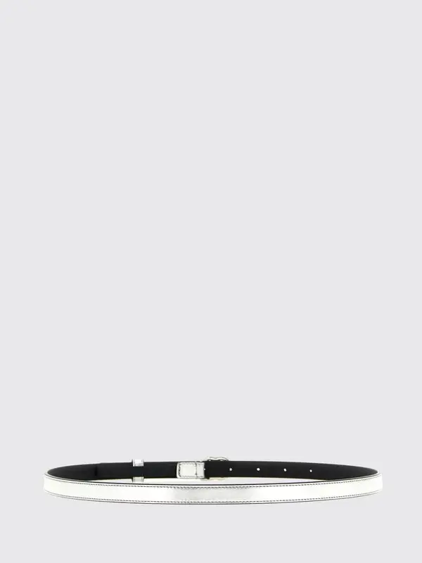 Gucci Calfskin Leather Belt - Silver