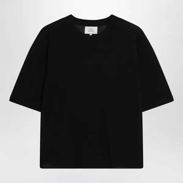 Loulou De Saison Nala Fluid Cashmere Top - Black