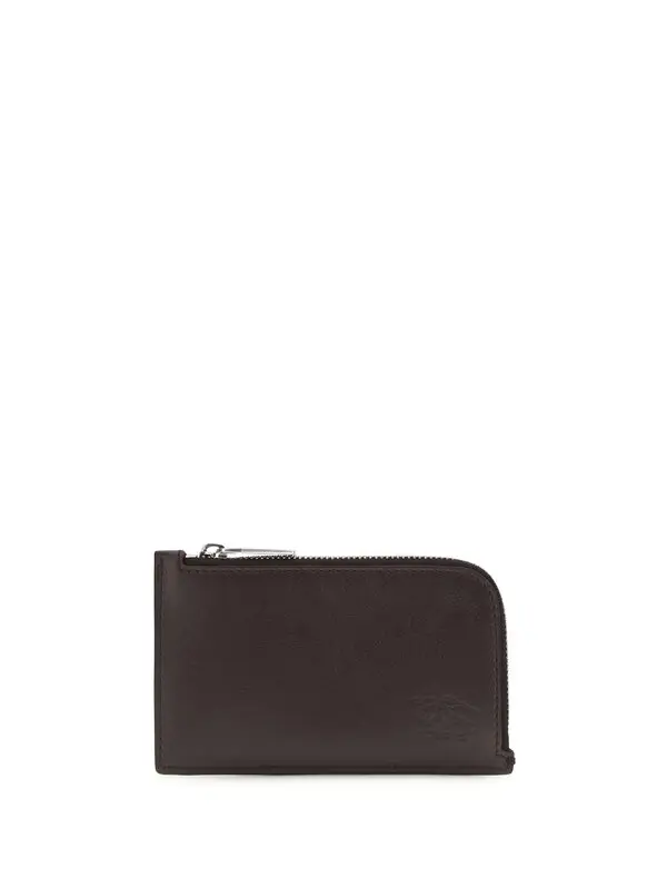 Burberry Check Zipped Card Holder