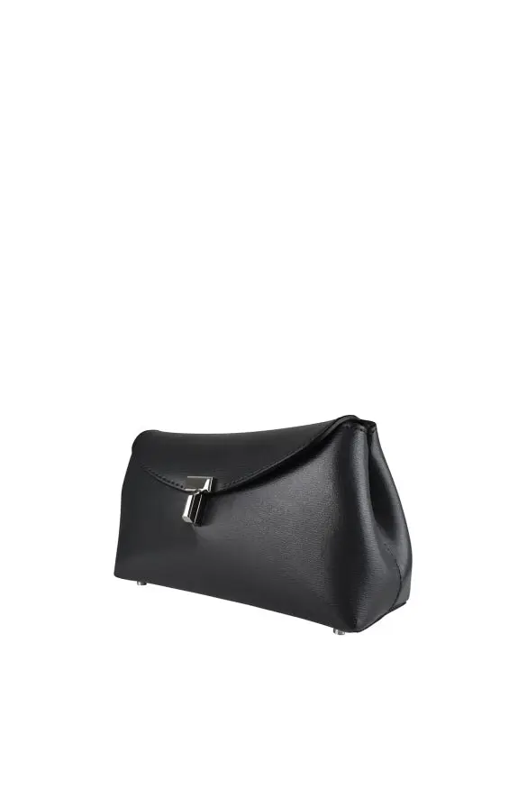 TOTEME Mini T-lock Clutch - Gray