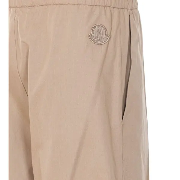 Moncler Logo Wide Leg Track Pants