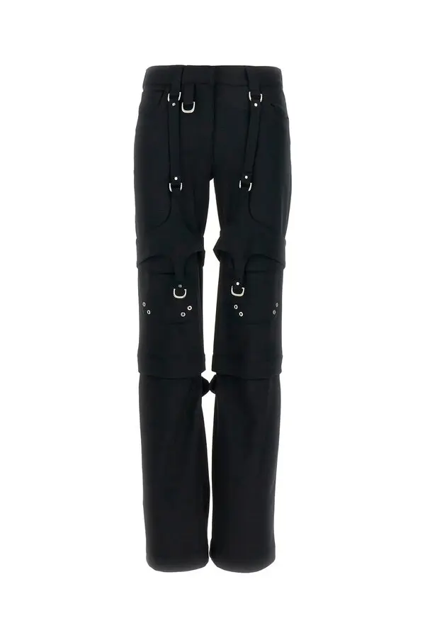 Off-White Adjustable Strap Trousers - Multicolor