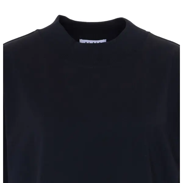 Alaïa Fringed Crewneck T-shirt Dress