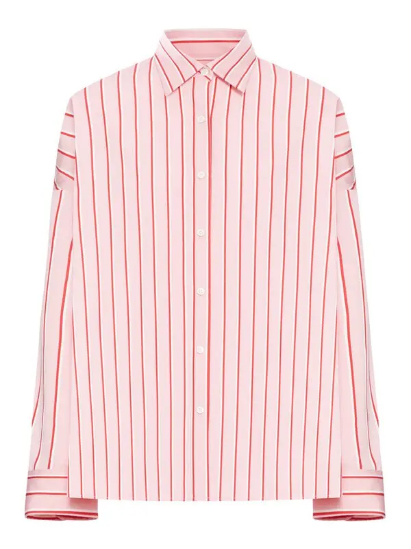 Dries Van Noten Striped Cotton Shirt - Multicolor