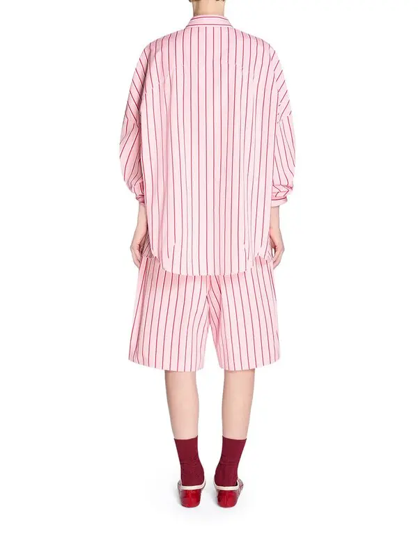 Dries Van Noten Striped Cotton Shirt - Multicolor