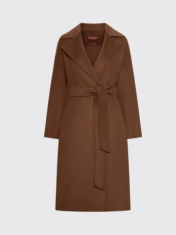 Max Mara Wool Blend Coat - Brown