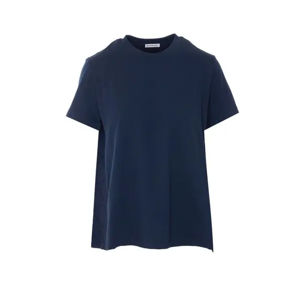 Moncler Embroidered T-shirt - Blue