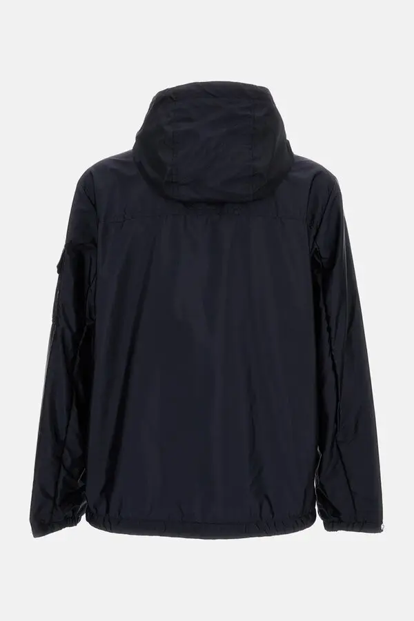 Moncler Mornay High-neck Hooded Windbreaker