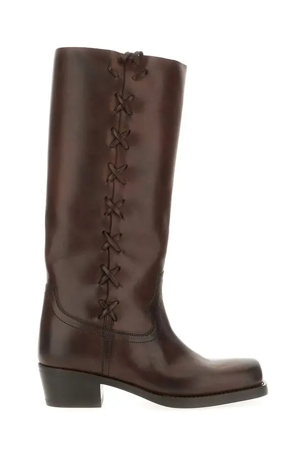 Paris Texas Knee High Boots - Multicolor