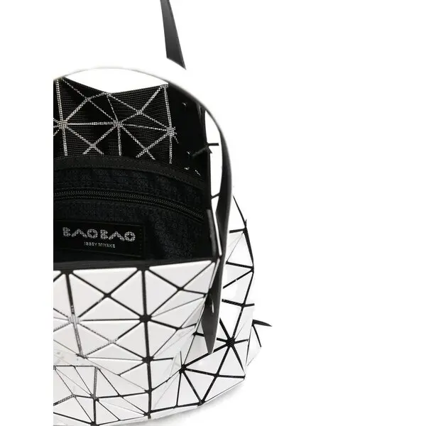 Issey Miyake Geometric Pattern Tote Bag - White