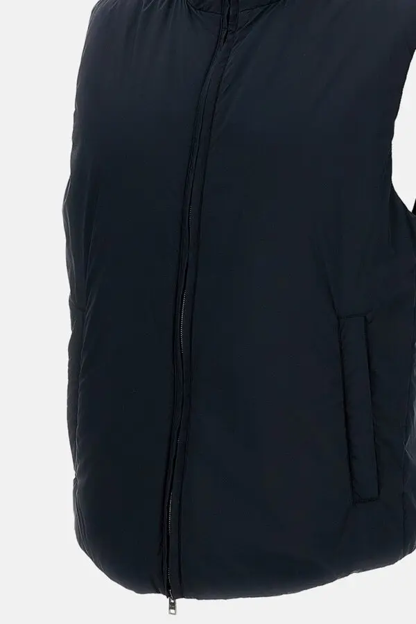 Herno High-neck Padded Gilet - Multicolor