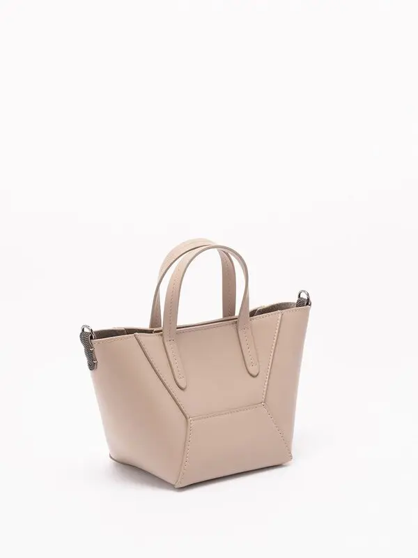 Brunello Cucinelli Calf Leather Handbag - Multicolor