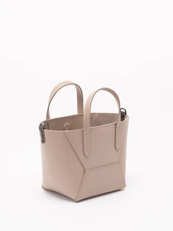 Brunello Cucinelli Calf Leather Handbag - Multicolor