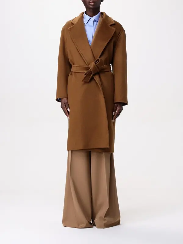 Max Mara 100% Cashmere Coat - Brown