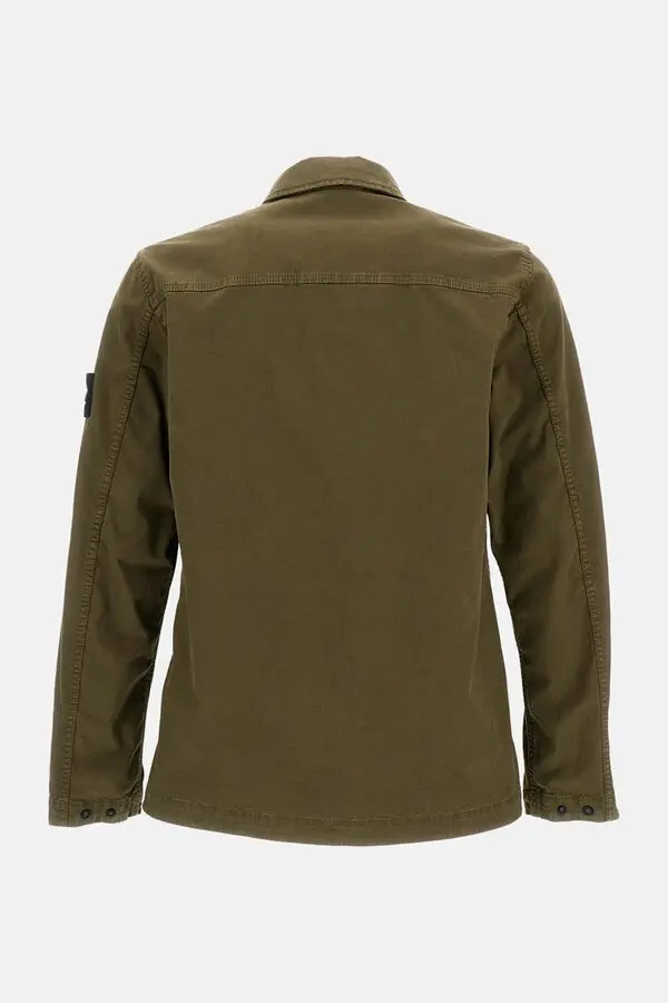 Stone Island Zip Overshirt - Multicolor