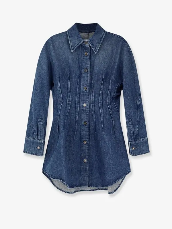 Givenchy Denim Chemisier Dress - Multicolor