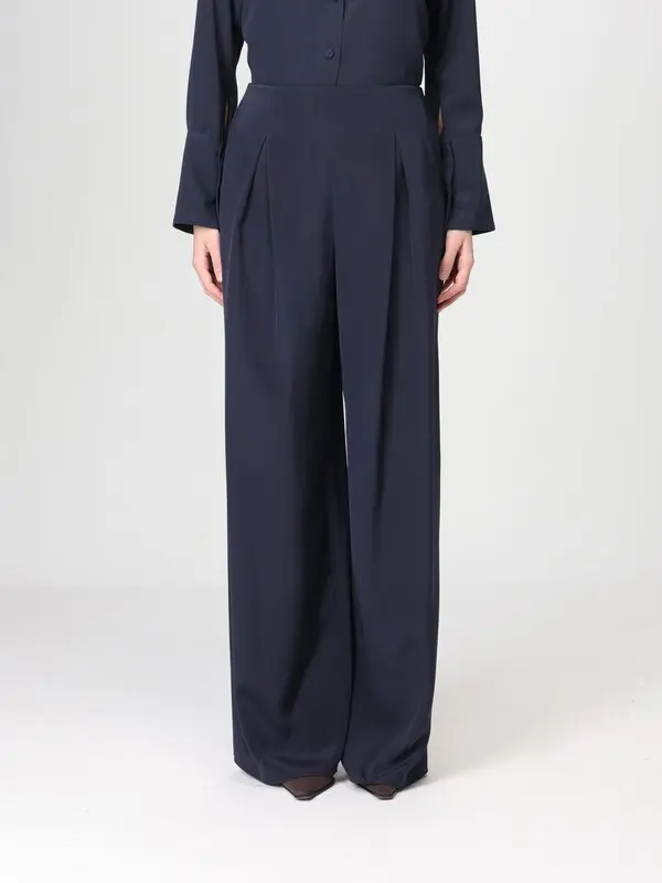 Max Mara Wide Leg Pleated Trousers
