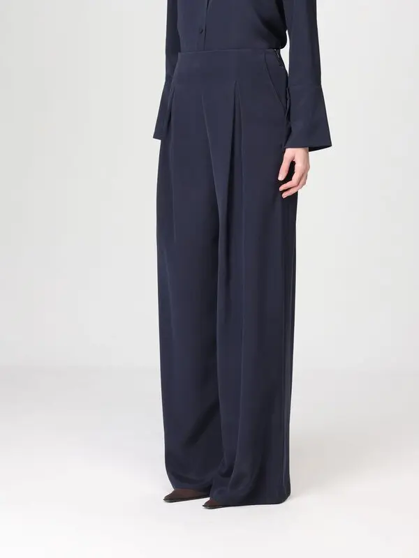 Max Mara Wide Leg Pleated Trousers