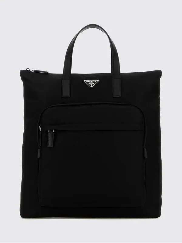Prada Re-nylon Tote Bag - Black