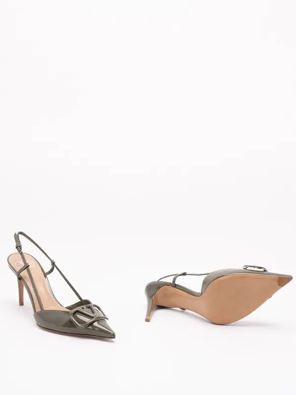 Valentino Garavani Vlogo Signature Slingbacks - Multicolor
