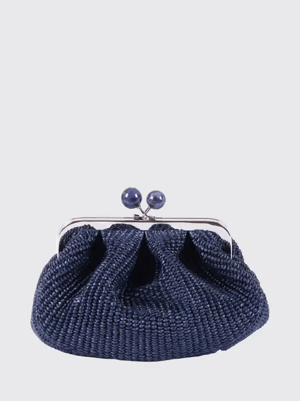 Max Mara Woven Clutch
