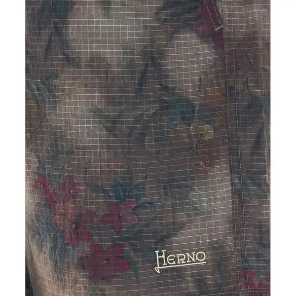 Herno Floral Print Swimsuit Boxer Short