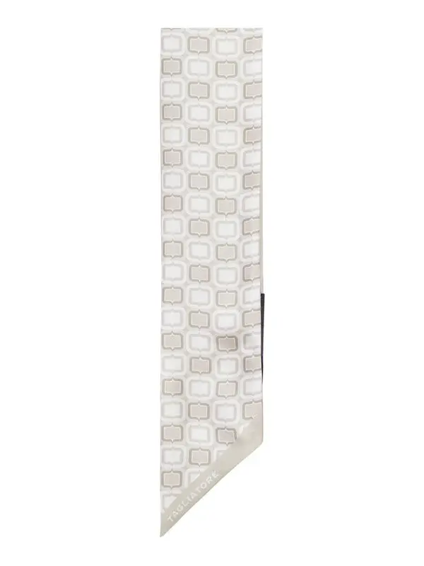 Tagliatore Scarf With Geometric Print - Multicolor