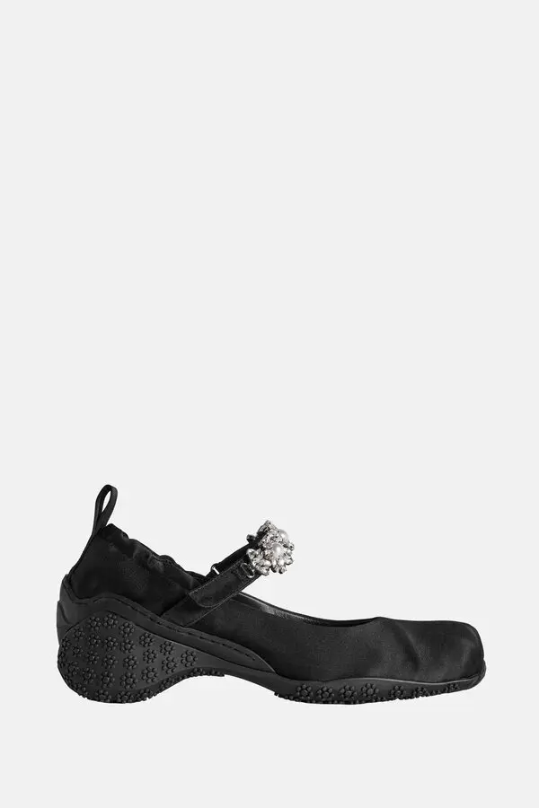Simone Rocha Ballet Runner With Embellished Strap - Multicolor