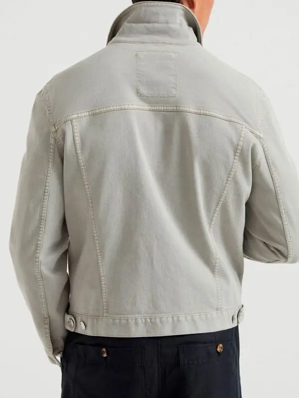 Brunello Cucinelli Cotton Denim Jacket - Multicolor