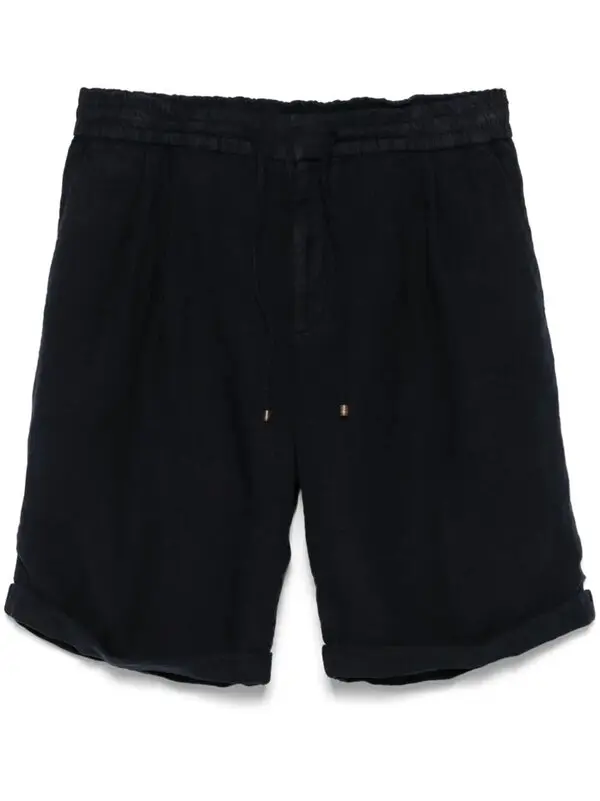 Brunello Cucinelli Linen Bermuda Shorts